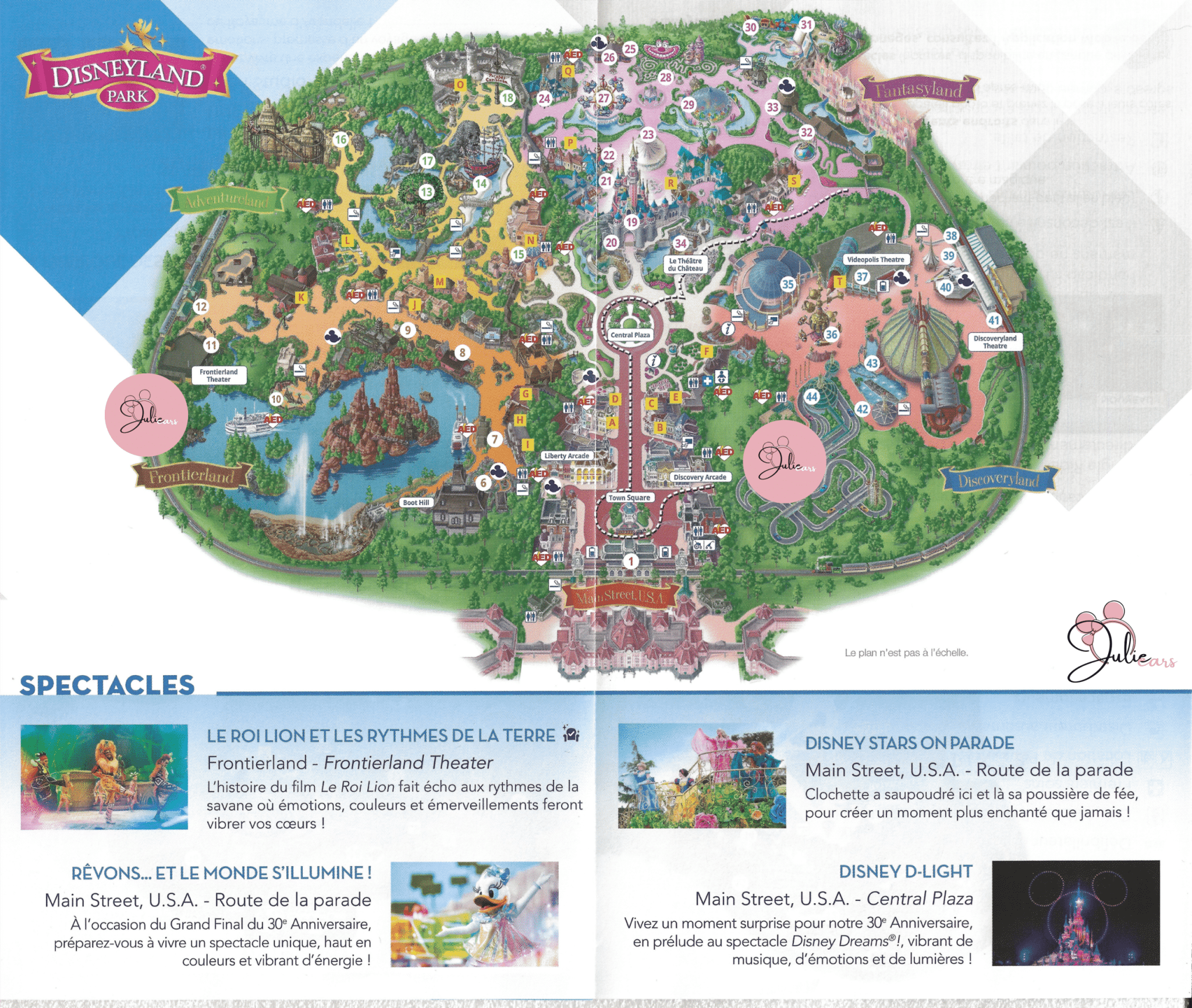 Disneyland Paris: The new park map in 2024
